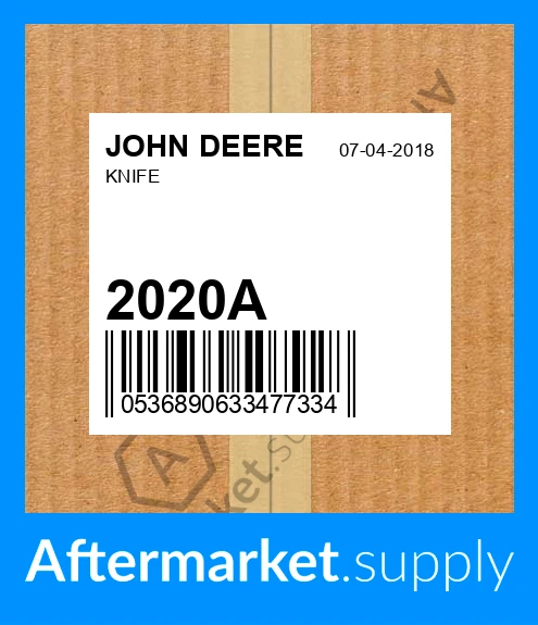 2020A - KNIFE fits JOHN DEERE | Price: $4.09 to $2,000.00