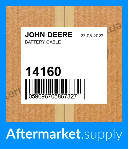 14160 - BATTERY CABLE fits JOHN DEERE | Price: $5.60 to $323.74