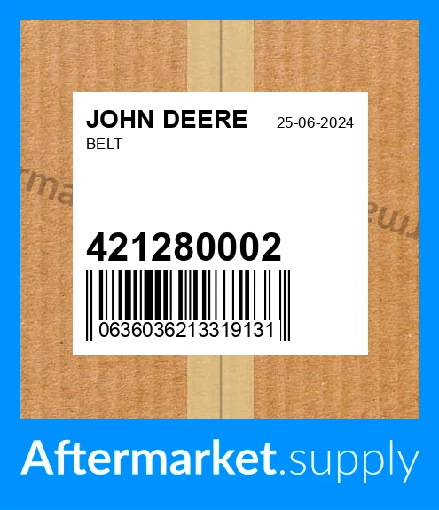421280002 - BELT fits JOHN DEERE