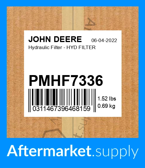 pmhf7336 - Hydraulic Filter - HYD FILTER fits JOHN DEERE