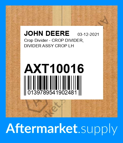 axt10016 - Crop Divider - CROP DIVIDER, DIVIDER ASSY CROP LH fits JOHN ...