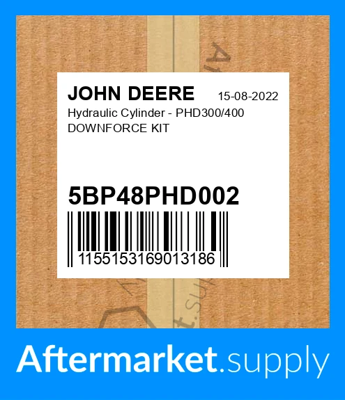 5bp48phd002 - Hydraulic Cylinder - PHD300/400 DOWNFORCE KIT fits JOHN DEERE