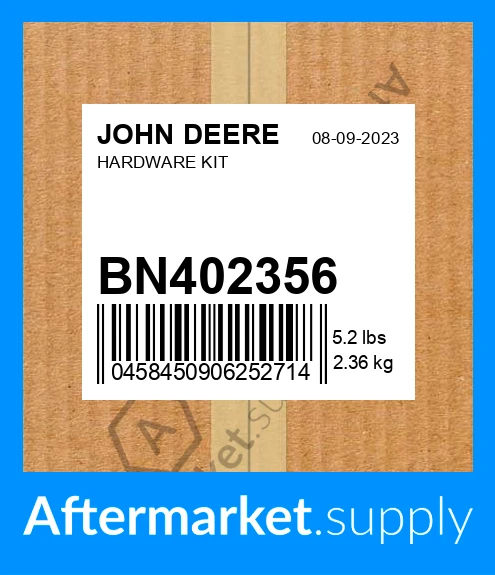 BN402356 - HARDWARE KIT fits JOHN DEERE | Price: $70.05