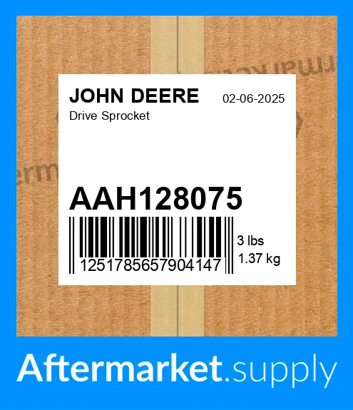 AAH128075 - Drive Sprocket fits JOHN DEERE