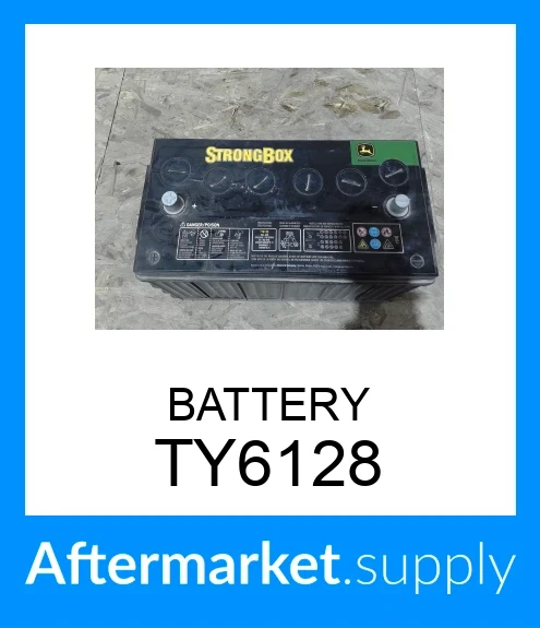 TY6128 - BATTERY fits JOHN DEERE