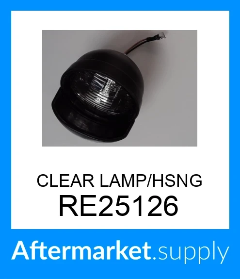 RE25126 - Headlight for John Deere, Massey Ferguson and Allis Chalmers ...