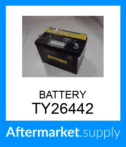 TY26442 - BATTERY fits JOHN DEERE
