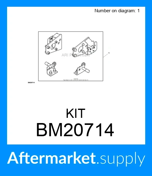 BM20714 - KIT fits JOHN DEERE | Price: $55.00 to $374.43