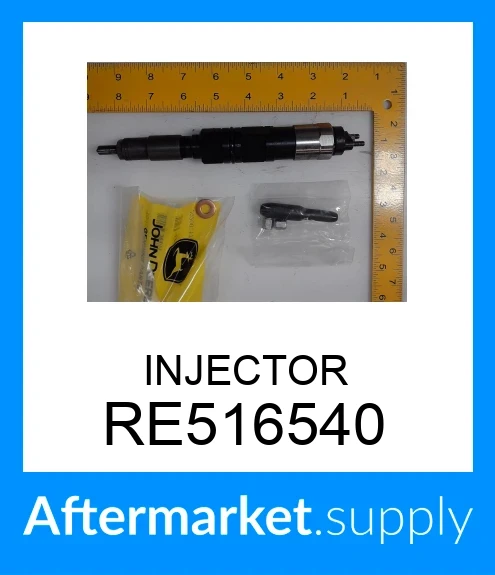 RE516540 - INJECTOR fits JOHN DEERE | Price: $22.99 to $1,333.00