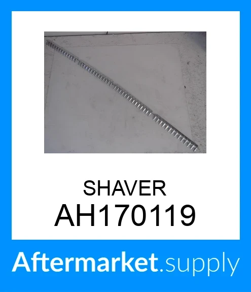 AH170119 - SHAVER fits JOHN DEERE | Price: $24.16 to $55.48