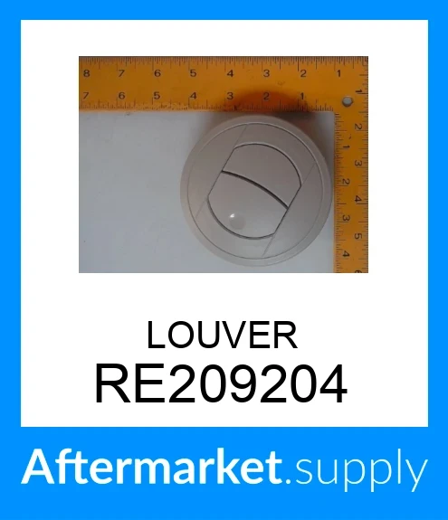 RE209204 - LOUVER fits JOHN DEERE | Price: $23.19 to $48.72