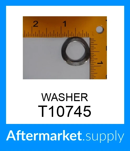 T10745 - WASHER fits JOHN DEERE | Price: $2.77 to $17.82