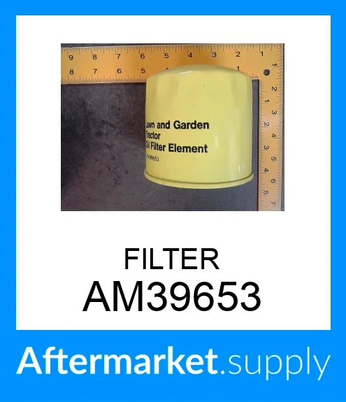 AM39653 - FILTER fits JOHN DEERE | Price: $1.99 to $192.05