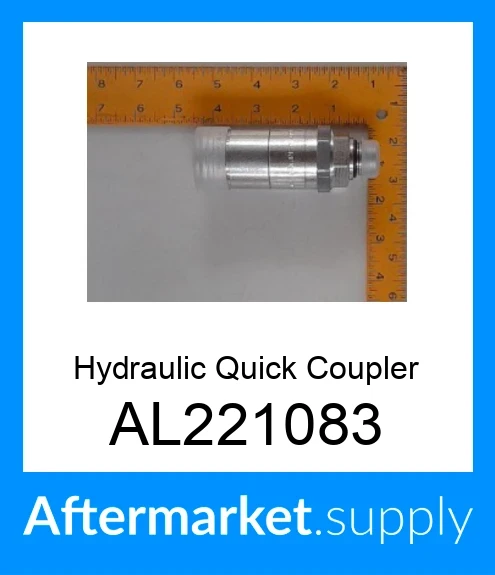 AL221083 - Hydraulic Quick Coupler Socket for John Deere Tractor, fits ...