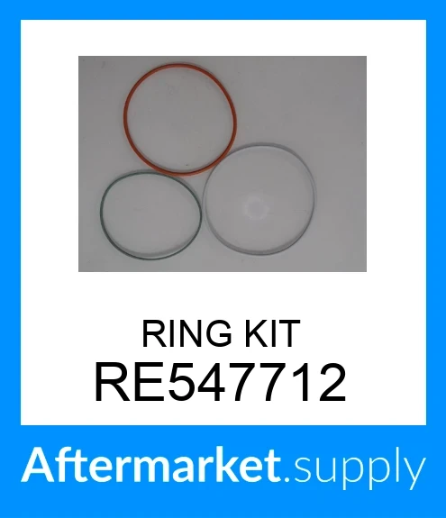 RE547712 - RING KIT fits JOHN DEERE | Price: $17.00 to $55.84
