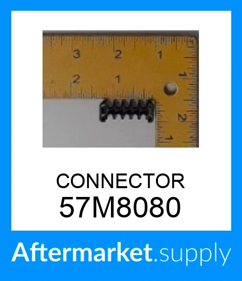 57M8080 - CONNECTOR fits JOHN DEERE | Price: $4.92 to $19.58
