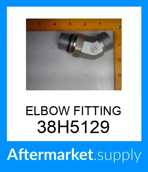 38H5129 - ELBOW FITTING fits JOHN DEERE | Price: $43.31 to $58.89