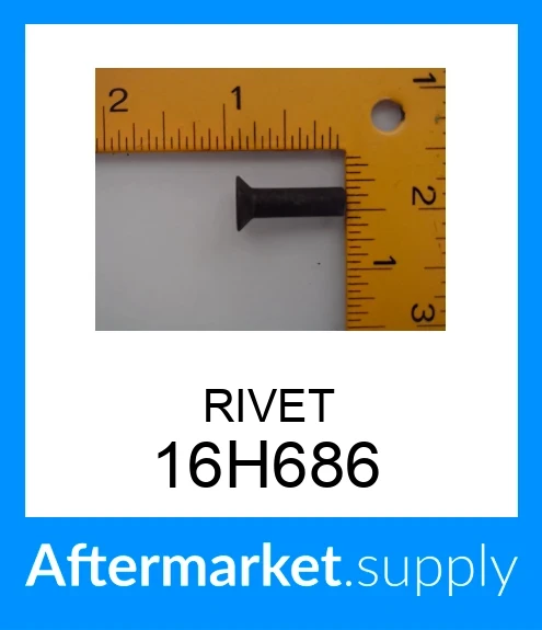 16H686 - RIVET fits JOHN DEERE | Price: $0.10 to $14.98
