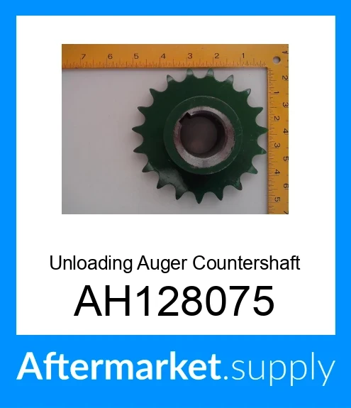 AH128075 - Unloading Auger Countershaft Drive Sprocket fits JOHN DEERE ...