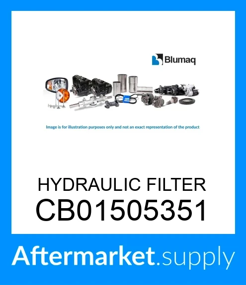 CB01505351 - HYDRAULIC FILTER fits JOHN DEERE | Price: $98.92 to $151.92
