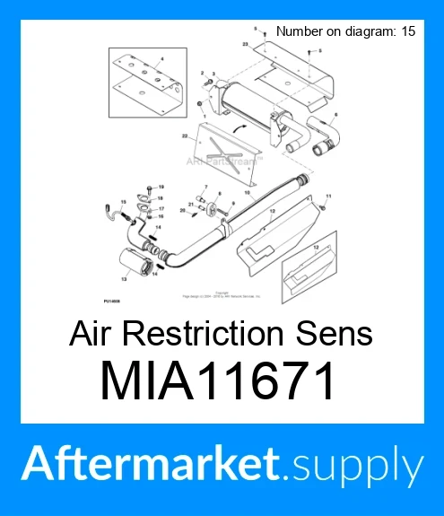 mia11671 - Air Restriction Sens fits JOHN DEERE | Price: $32.00 to $94.89