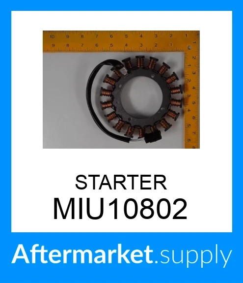 MIU10802 - STARTER fits JOHN DEERE | Price: $49.99 to $214.10