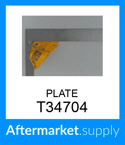 T34704 - PLATE fits JOHN DEERE | Price: $28.46