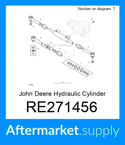 RE271456 - HYDRAULIC SEAL KIT fits JOHN DEERE | Price: $49.00 to $417.68