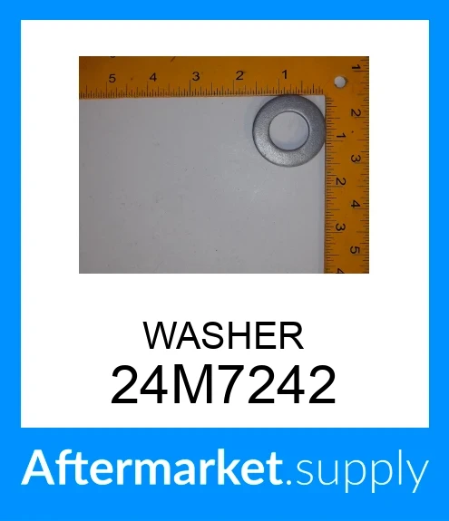 24M7242 - WASHER fits JOHN DEERE | Price: $1.95 to $20.00