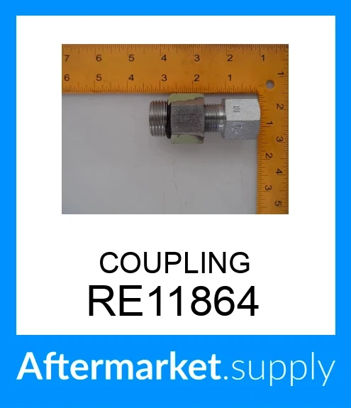 RE11864 - COUPLING fits JOHN DEERE
