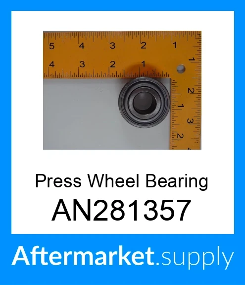 AN281357 - Press Wheel Bearing (N112291) fits JOHN DEERE | Price: $4.00 ...