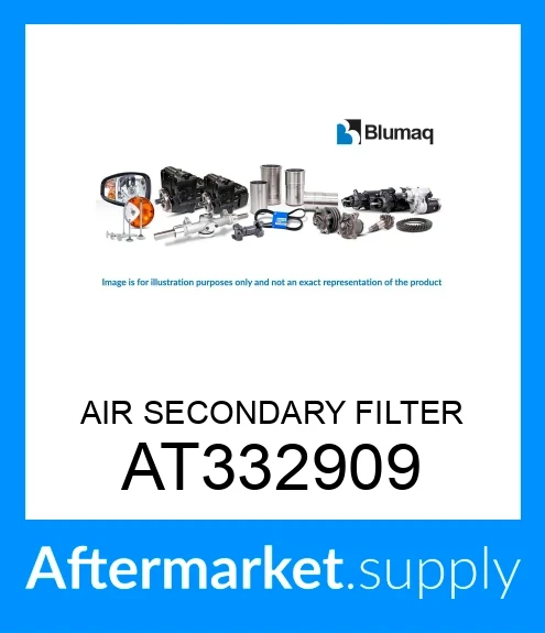 AT332909 - AIR SECONDARY FILTER fits JOHN DEERE | Price: $16.31 to $185.00