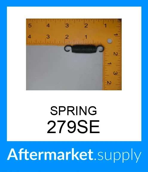 279SE - SPRING fits JOHN DEERE | Price: $2.99 to $6.44