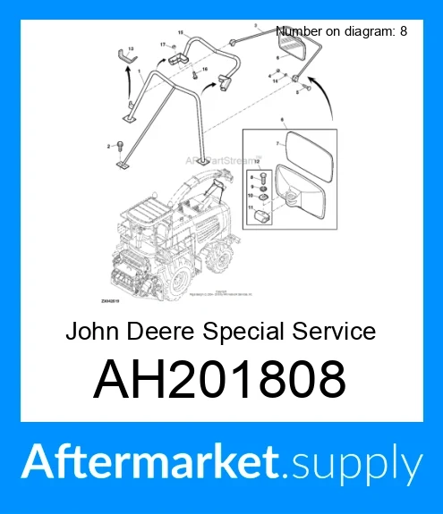 ah201808 - Special Service Tool fits JOHN DEERE