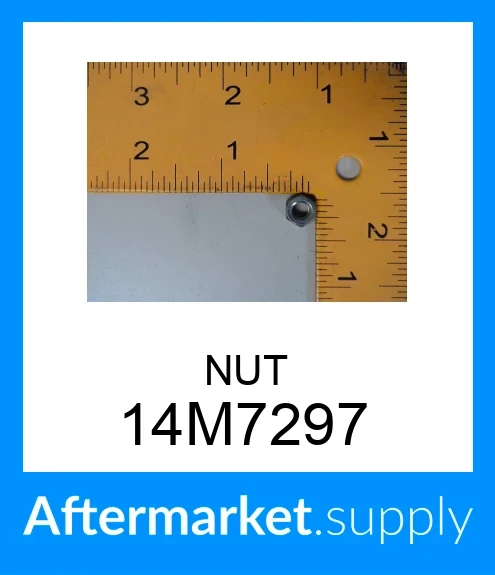 14M7297 - NUT fits JOHN DEERE | Price: $0.14 to $10.91