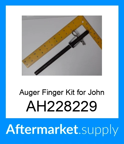 AH228229 - Auger Finger Kit for John Deere Combine Platform, (RE543639 ...
