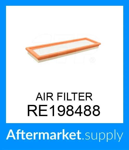 RE198488 - AIR FILTER fits JOHN DEERE | Price: $12.87 to $200.00