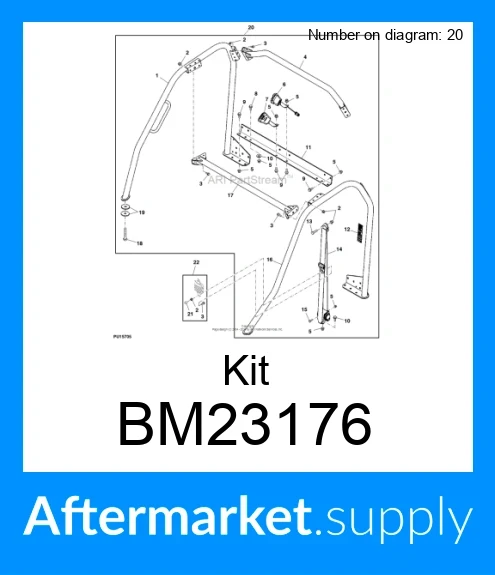 bm23176 - Kit fits JOHN DEERE | Price: $49.50