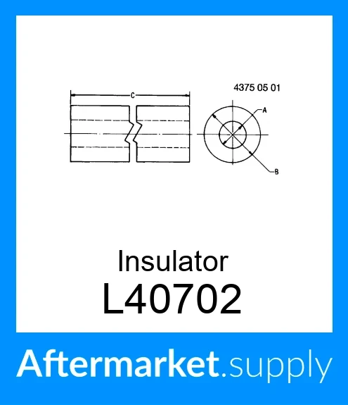 l40702 - Insulator fits JOHN DEERE | Price: $57.98