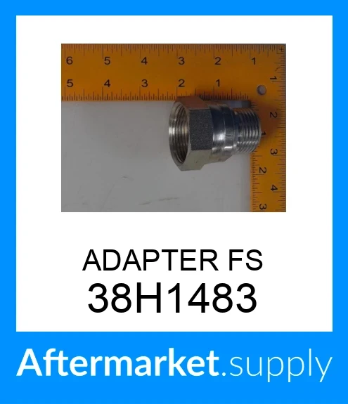 38H1483 - ADAPTER FS fits JOHN DEERE | Price: $31.25 to $46.88