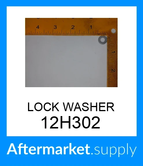 12H302 - LOCK WASHER fits JOHN DEERE | Price: $0.08 to $31.99