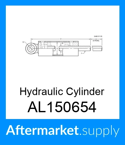al150654 - Hydraulic Cylinder fits JOHN DEERE | Price: $1,295.00