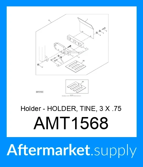 AMT1568 - Holder fits JOHN DEERE | Price: $174.99