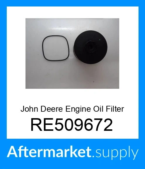 RE509672 - FILTER fits JOHN DEERE | Price: $12.88 to $140.24