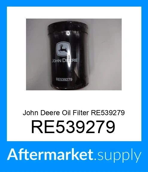 RE539279 - FILTER fits JOHN DEERE | Price: $18.98 to $85.25