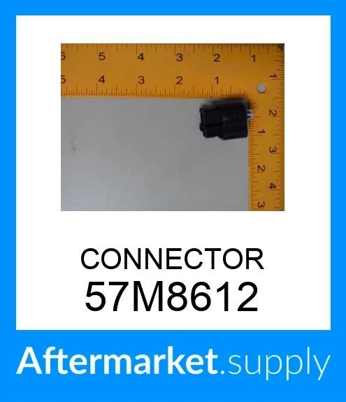57M8612 - CONNECTOR fits JOHN DEERE | Price: $2.46 to $17.46