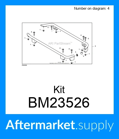 bm23526 - Kit fits JOHN DEERE | Price: $109.99 to $163.71