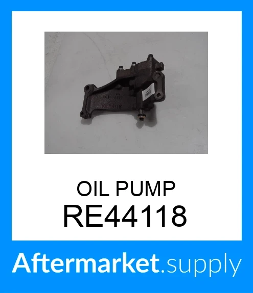 RE44118 - OIL PUMP (RE507076, NRE507076, RE60622, AR103696) fits JOHN ...