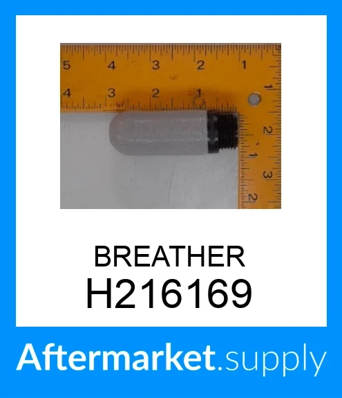 H216169 - BREATHER fits JOHN DEERE | Price: $10.88 to $126.50