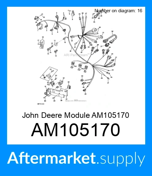 am105170 - Module fits JOHN DEERE | Price: $100.00 to $510.50